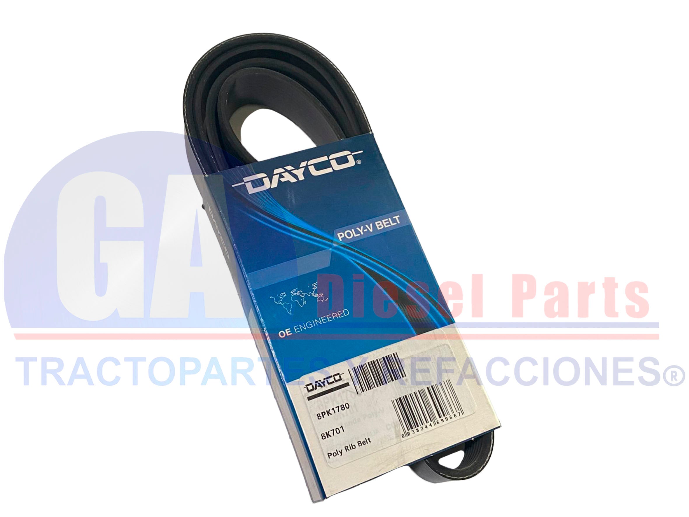 BANDA ALTERNADOR P/NAVISTAR (1833009C2,2513520C1) K080700 – GA Diesel Parts