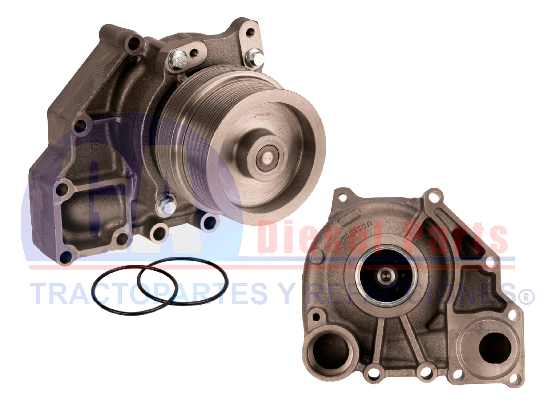 BOMBA AGUA CARTUCHO P/CUMMINS ISX 15 SECCIONADA 3688384, 3691304, 5406 ...